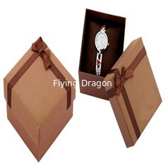 China upmarket exquisite new style single paper watch gift box supplier