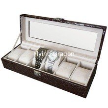 China Hot Sales wooden watch Display Case supplier