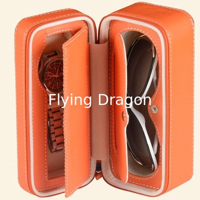 Best Selling custom made leather Promotional Sunglass Case supplier