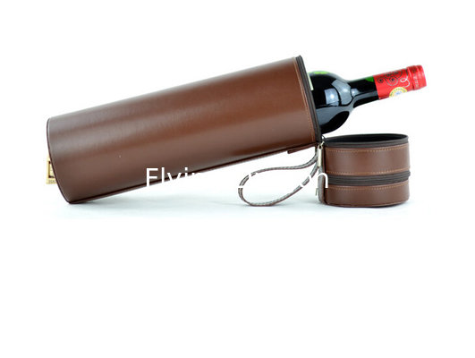 PU Leather Wine Box,Wine Case,Leather Wine Carrier supplier