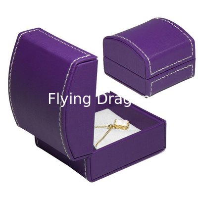 custom logo fancy jewelry necklace box supplier