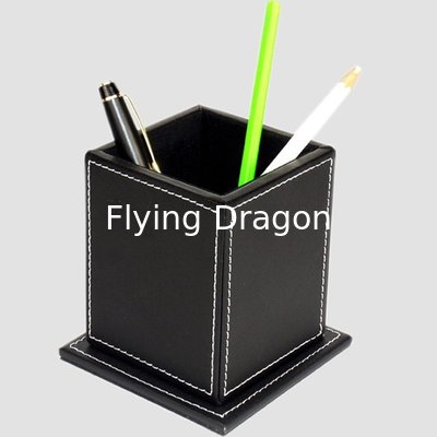 hot selling Modern office PU leather pen holder supplier