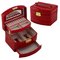 Cheap pu leather cosmetic gift box makeup storage box supplier