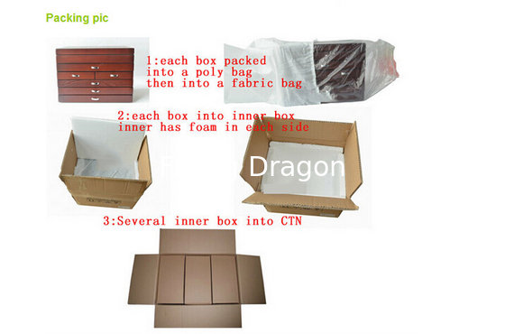 Cheap 4 slots wine packaging wine box wooden wine boxes for sale supplier