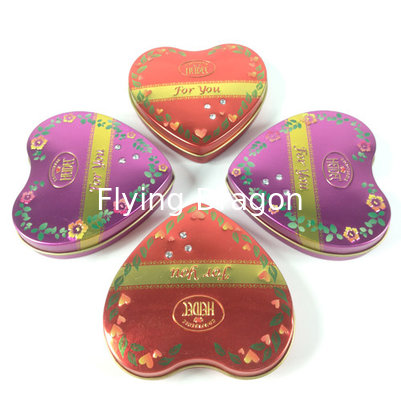 Metal Heart Tin Boxes supplier