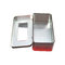premium rectangular gift tin box with window for watch supplier